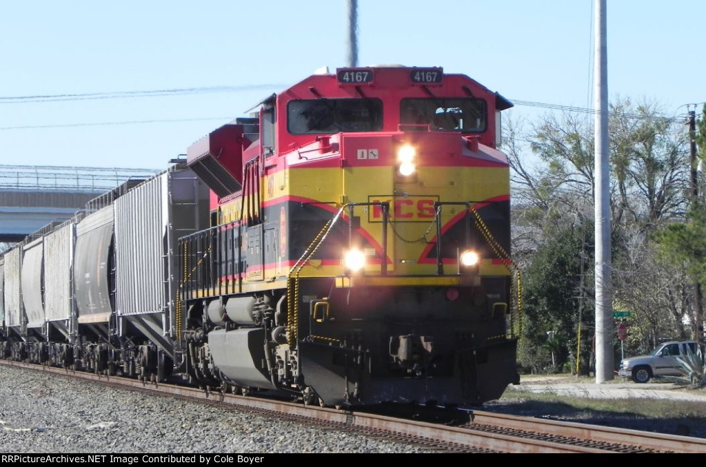 KCS 4167 (EMD SD70ACe)